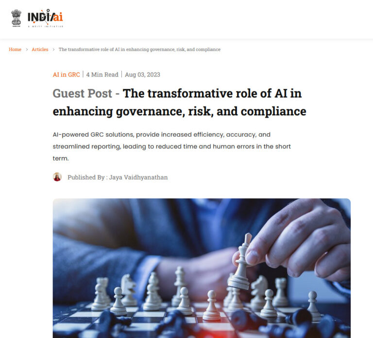 AI role in Governance, Risk, and Compliance | BCT Digital